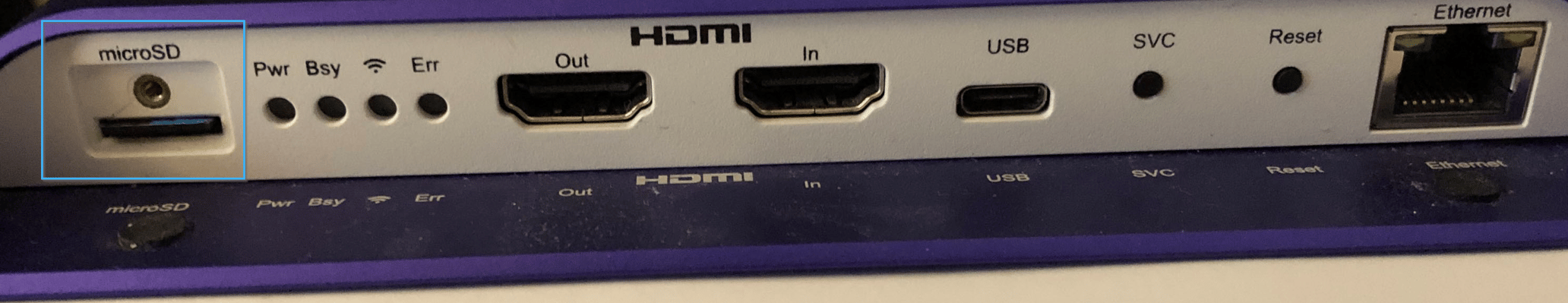 What should I do to re-establish my BrightSign display if it is stuck ...