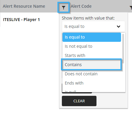 how to access the detailed alert dashboard