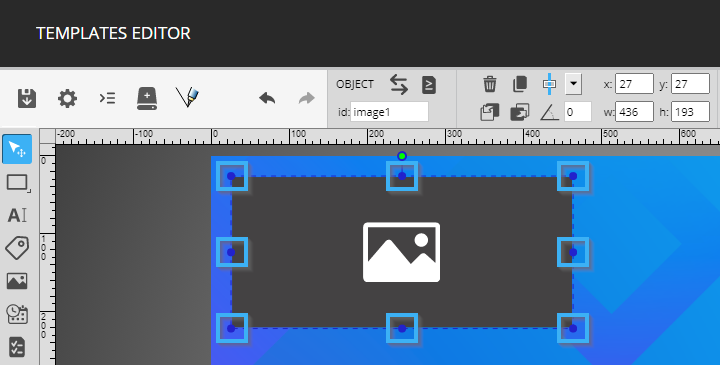 How to create a static template