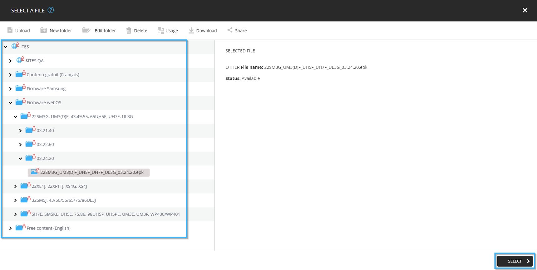 How to update my BrightSign player's firmware
