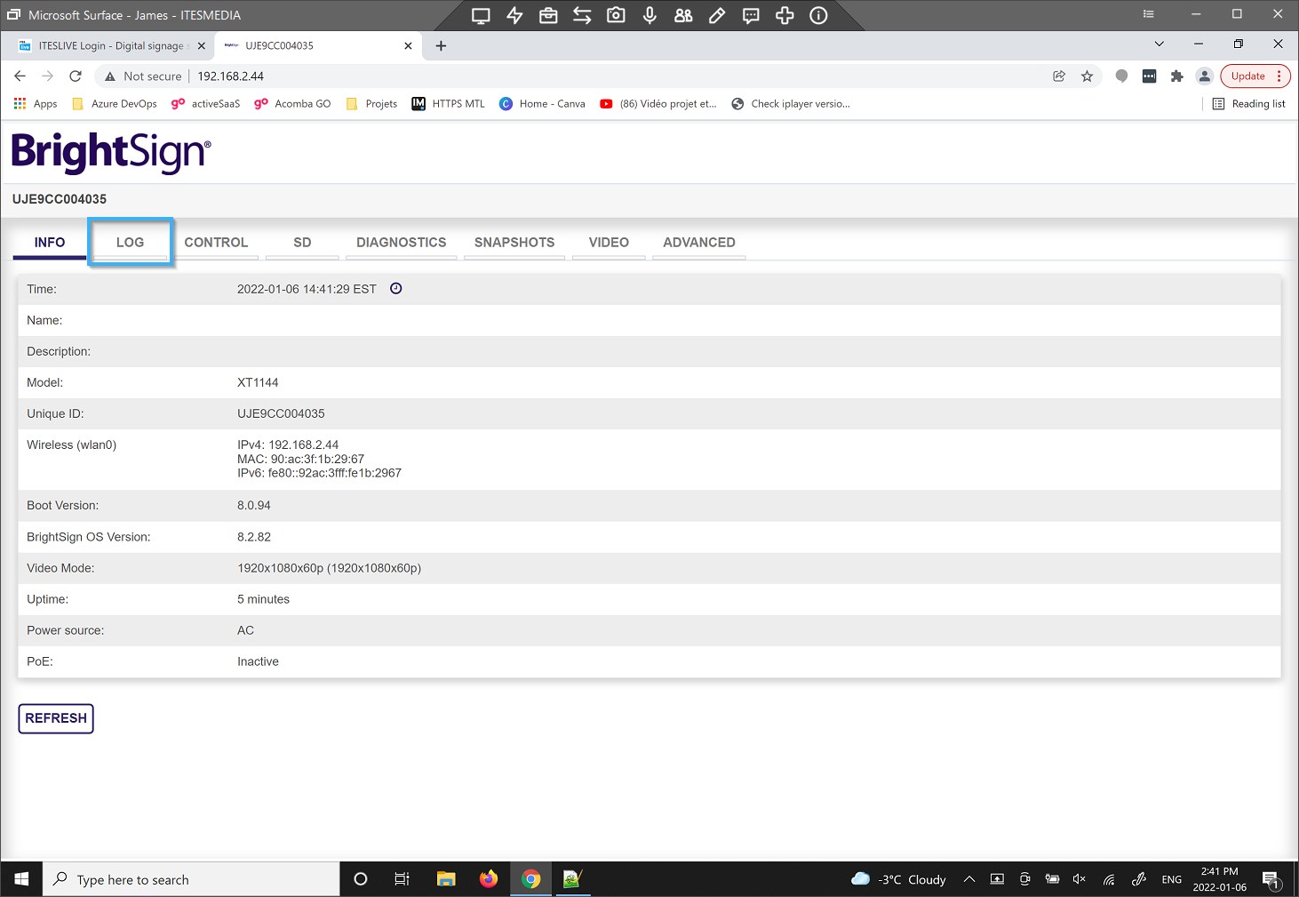 Troubleshooting BrightSign - How to obtain the device's logs